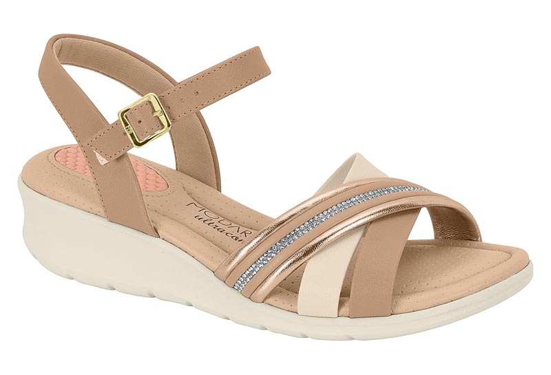 SANDALIAS MODARE TIRA PRONTA/NP FLOATHER NATURE 7190.102 | Mc Mega Calzados